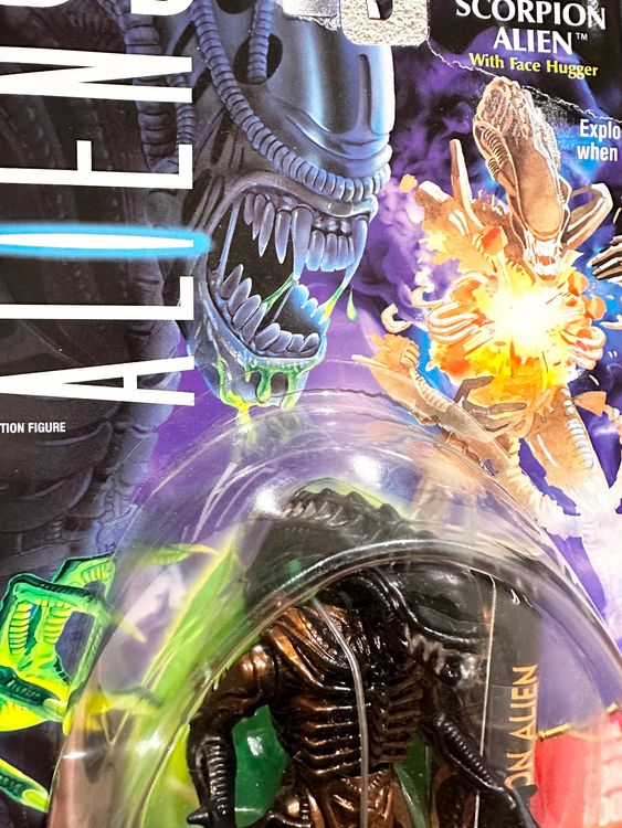 Neu Vintage 1992 Kenner Fox ALIENS Scorpion Alien ovp (Neu und ...
