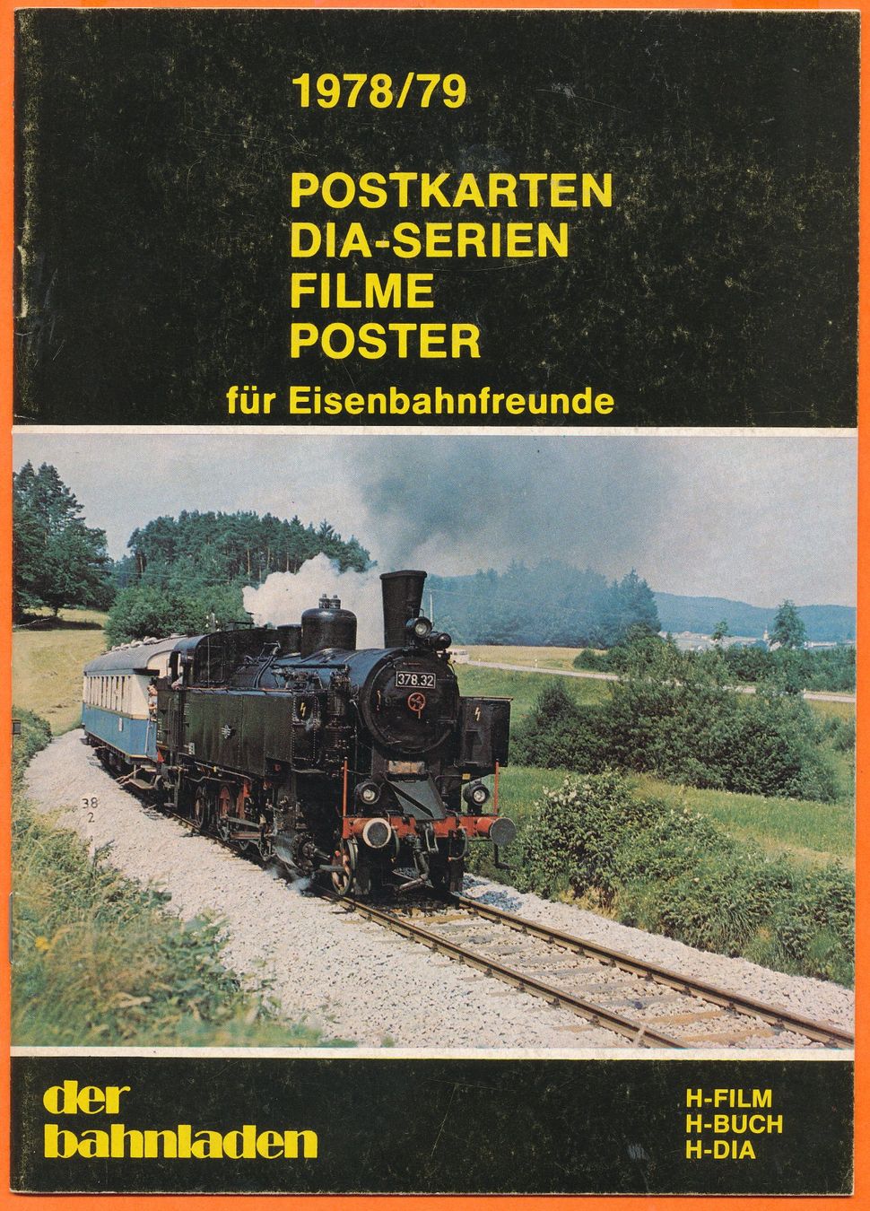 Bahn - Prospekt ü. Dia,Super-8-Postkarten und Poster 1978/79 (Gebraucht ...