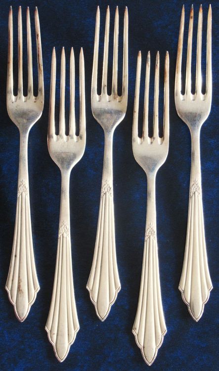original 5 WMF Fächer Silberbesteck Frühstückgabeln (Gebraucht) in Lohn-Ammannsegg für CHF 25 ...