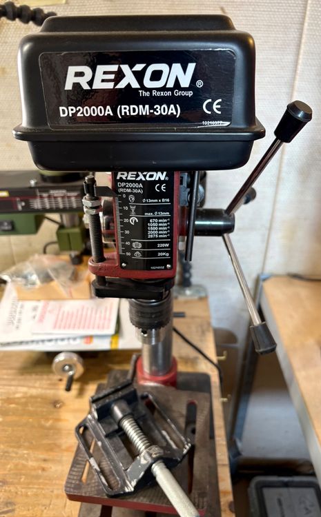 REXON Standbohrmaschine DP2000A (RDM-30A) 220W (Gebraucht) in Wädenswil für CHF 71 – nur ...