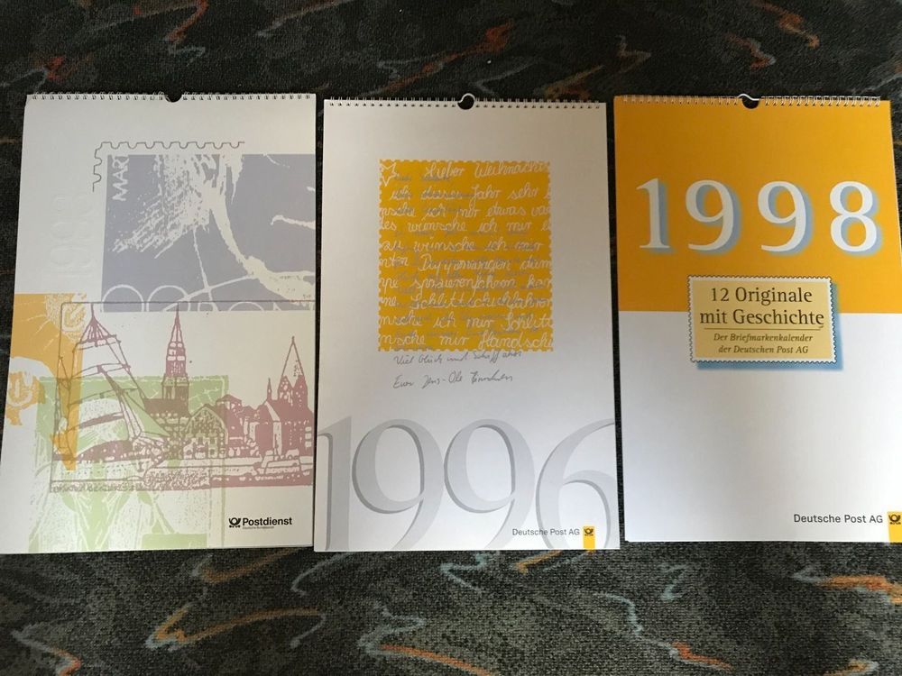 Jahreskalender der Dt. Post mit Briefm. (Neu (gemäss Beschreibung)) in ...