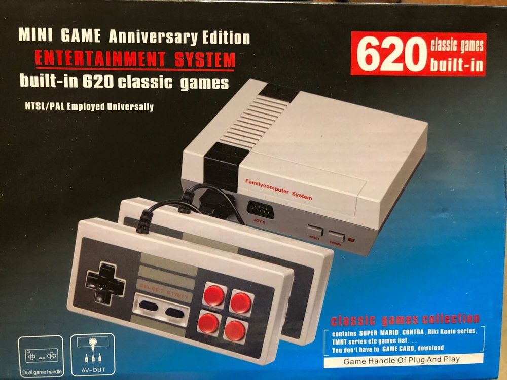 Mini console (inclus 620 jeux) (Neu und originalverpackt) in Les Hauts ...