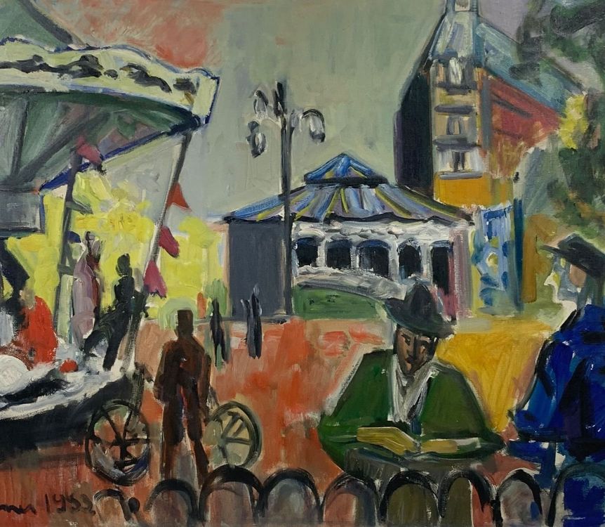 Carl Walter Liner, Gemälde "Paris" (Gebraucht) in langenthal für CHF 2690 – nur Abholung auf ...