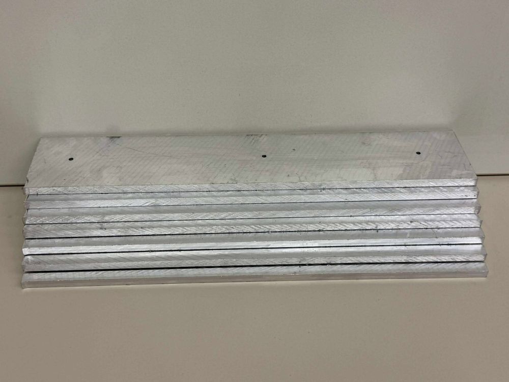 Aluminium Rohmaterial Reststücke 7 Stk. 8.5 kg (Gebraucht) in ...