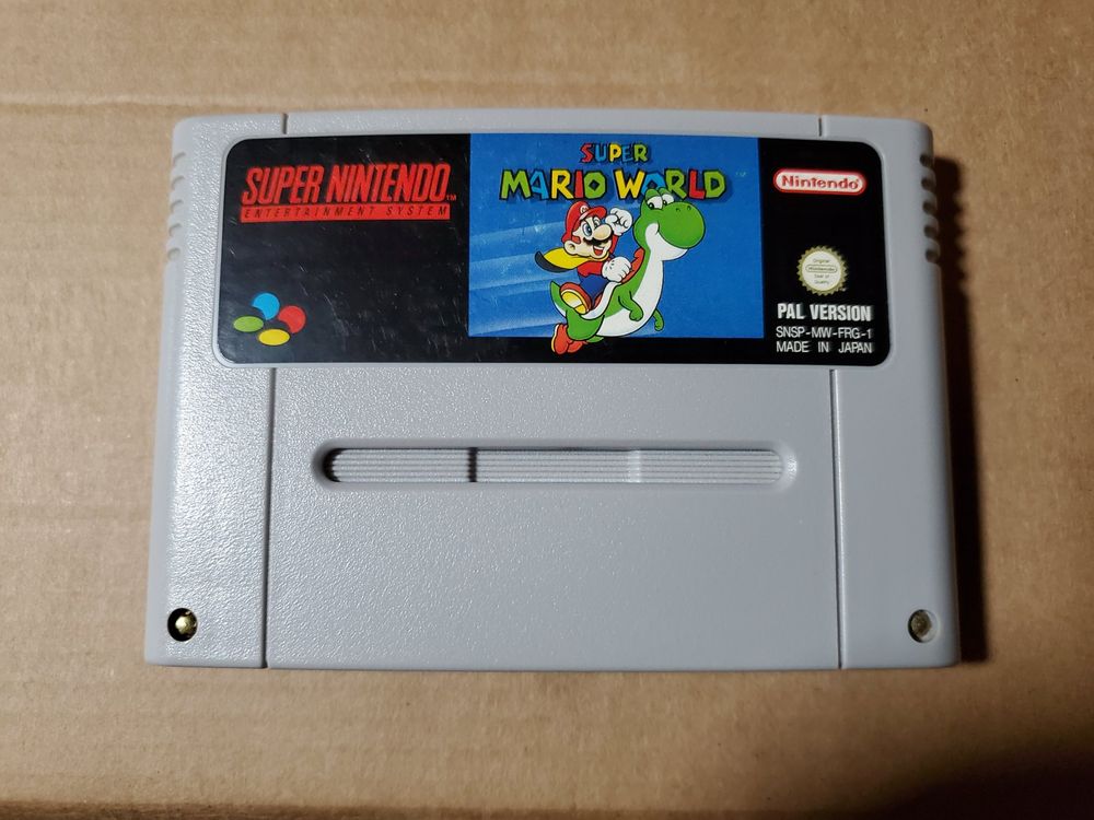Super Mario World Super Nintendo (Gebraucht) in Sion für CHF 15 – mit ...