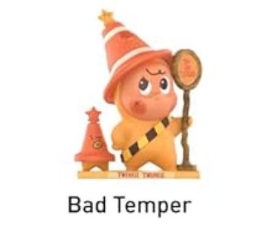 POP MART TWINKLE TWINKLE Be A Little Star Series BAD TEMPER (Neu und ...