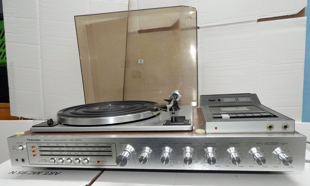 Vintage Stereo receiver SystemToshiba SM-3000 HiFi RARITÄT ! (Gebraucht ...
