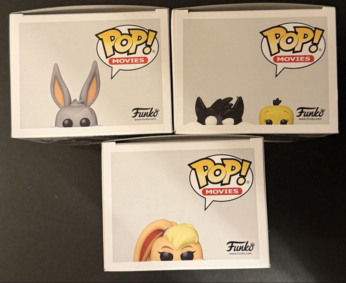 Lot de 3 figurines Funko Pop! Space Jam - Collection! (Neuf avec ...