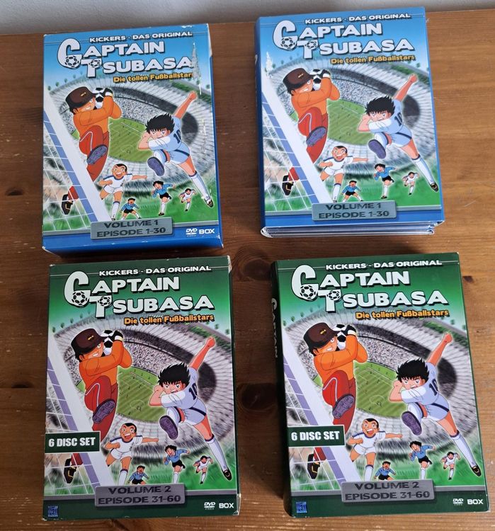 Captain Tsubasa: Die tollen Fussballstars Kickers DVD's | Kaufen auf Ricardo