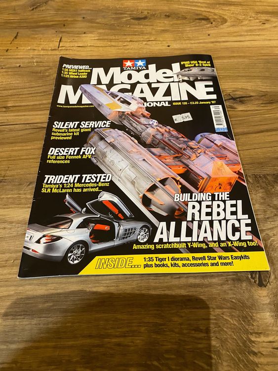 MAG ENG TAMIYA MODEL MAGAZINE 135 JANUARY 07 (Gebraucht) in MÜHLEDORF ...