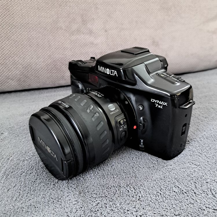 Minolta Dynax 7xi objectifs, flash, télécommande Argentique | Kaufen ...