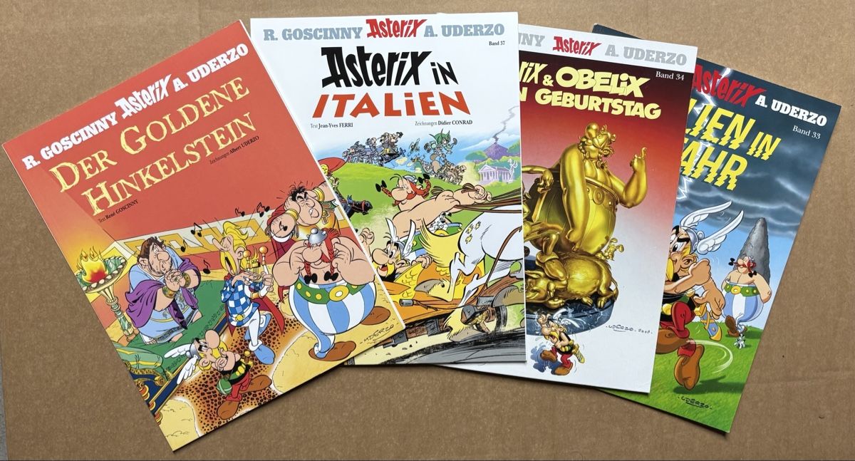 Asterix Comic Sammlung - Der Goldene Hinkelstein 37 33 34 (Gebraucht ...