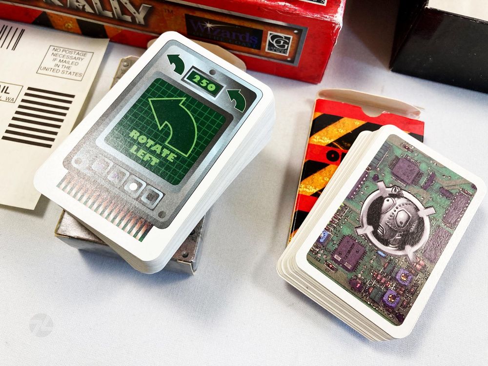 ROBO RALLY Brettspiel Wizards of the Coast Vintage 90s ENG | Kaufen auf ...