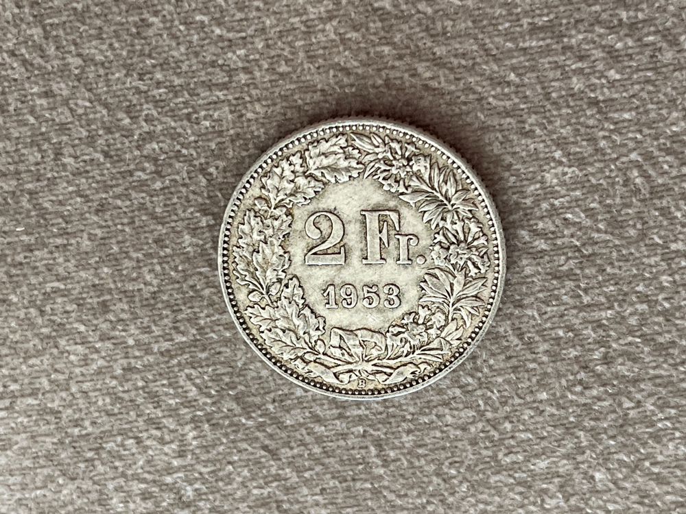2 Franken 1953 Silber | Kaufen auf Ricardo