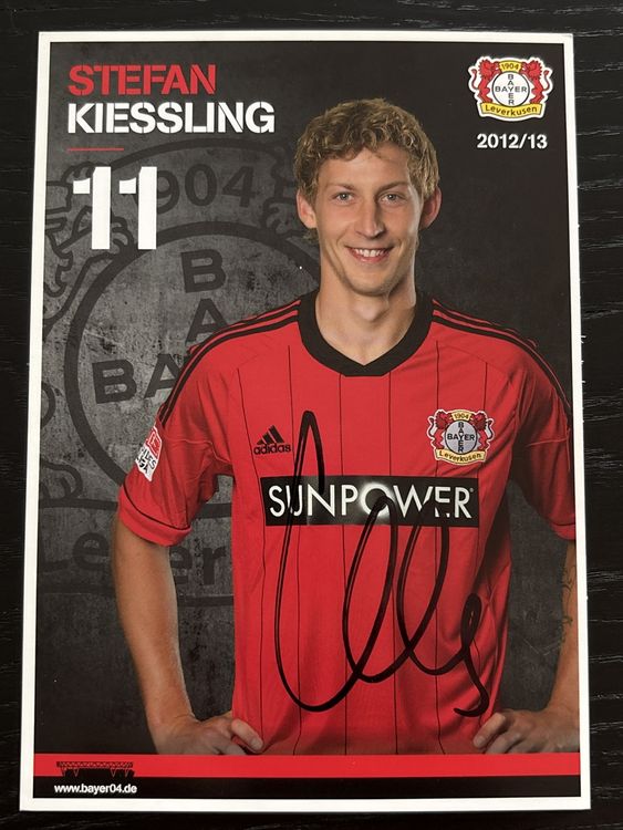 Signierte Autogrammkarte Stefan Kiessling Fussball (Gebraucht) in Uetendorf für CHF 5 – mit ...