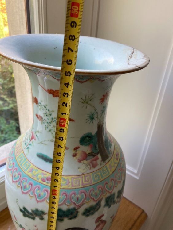 SEHR GRÖSSE ANTIKE VASE AUS CHINA, REPARIERT, WUNDERSCHÖN! (Gebraucht) in Zürich für CHF 290 ...