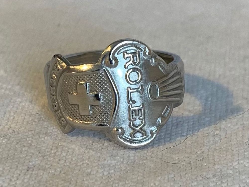 Finger-Ring aus Rolex Löffel (Neu (gemäss Beschreibung)) in Thun für ...