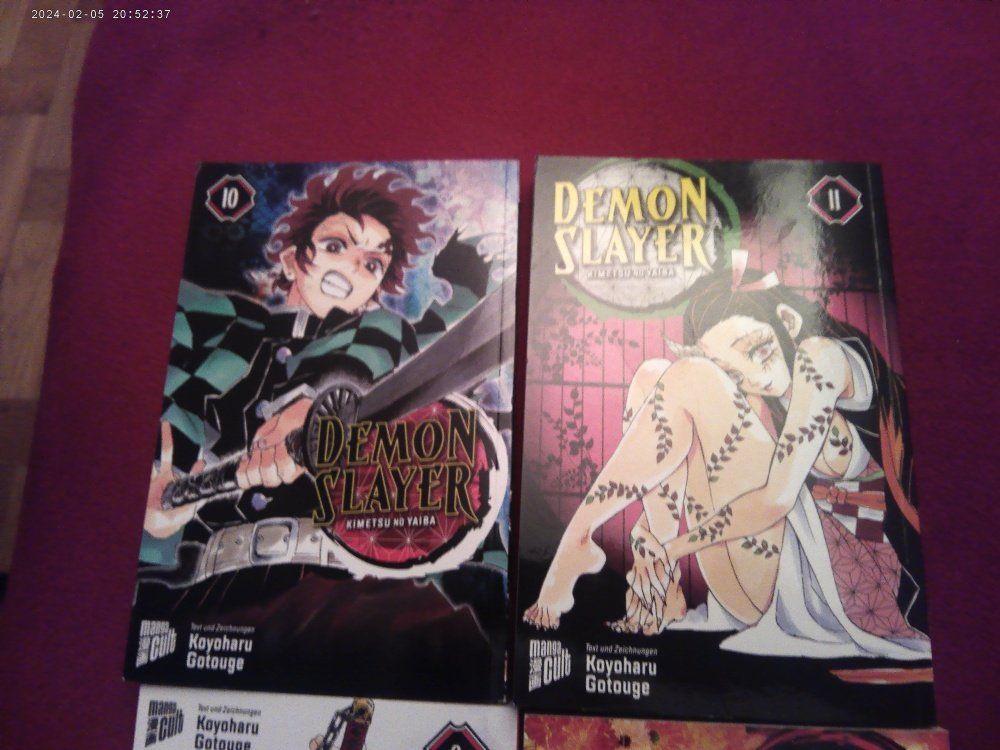 Demon Slayer Manga, Band 8, 9, 10 & 11 MANGA CULT!!! (Gebraucht) in ...