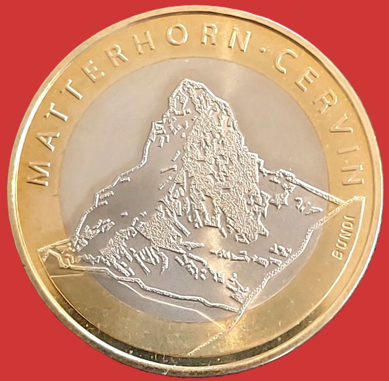 10 Franken 2004 stgl. / Matterhorn / aus Münzsatz (Neu (gemäss Beschreibung)) in Arch für CHF 14 ...