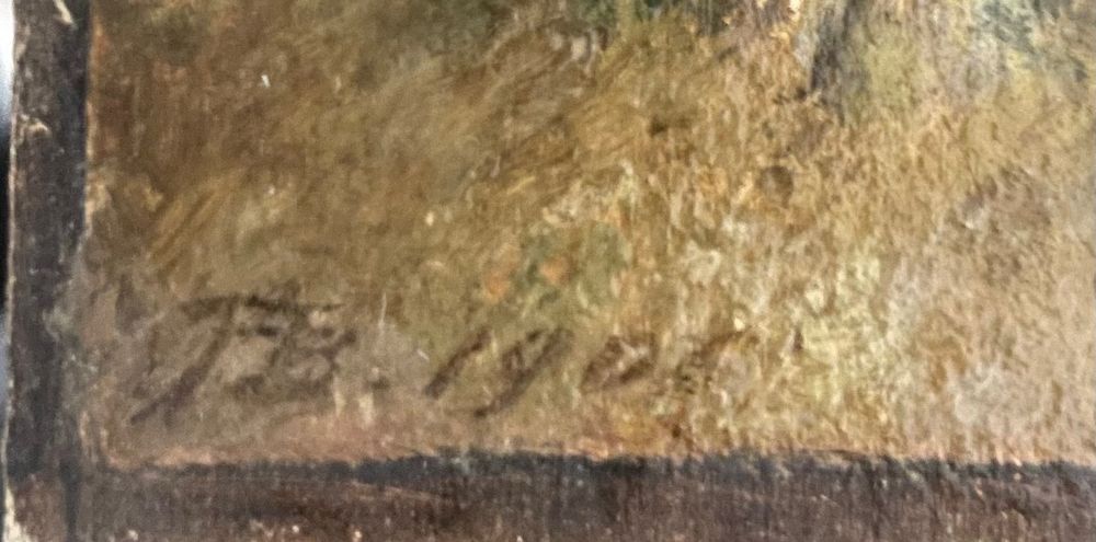 Antike Landschafts Gemälde Monogr (Gebraucht) in Root für CHF 5 – mit Lieferung auf Ricardo kaufen