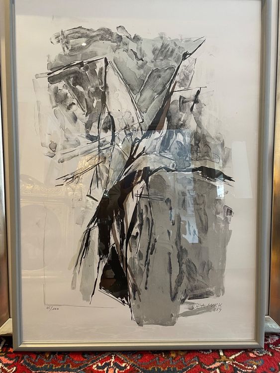 Tolle Lthographie von Dea Murk „Via Mala“ -104 x 74 cm -Top! (Gebraucht ...