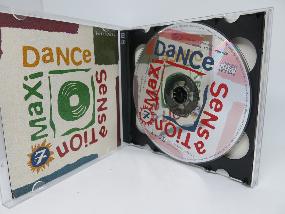 Doppel CD: Maxi Dance Sensation 7: 1992 / 90s Mix (Gebraucht) in ...