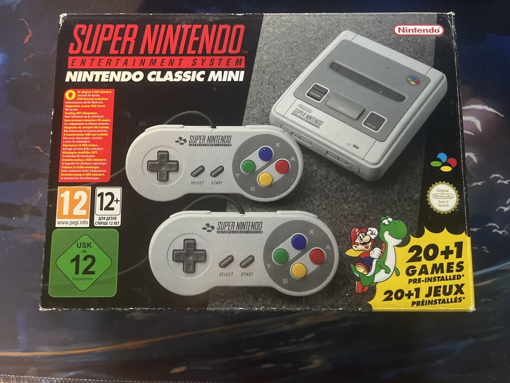 Nintendo Classic Mini: Super Nintendo Entertainment System (Neu (gemäss ...