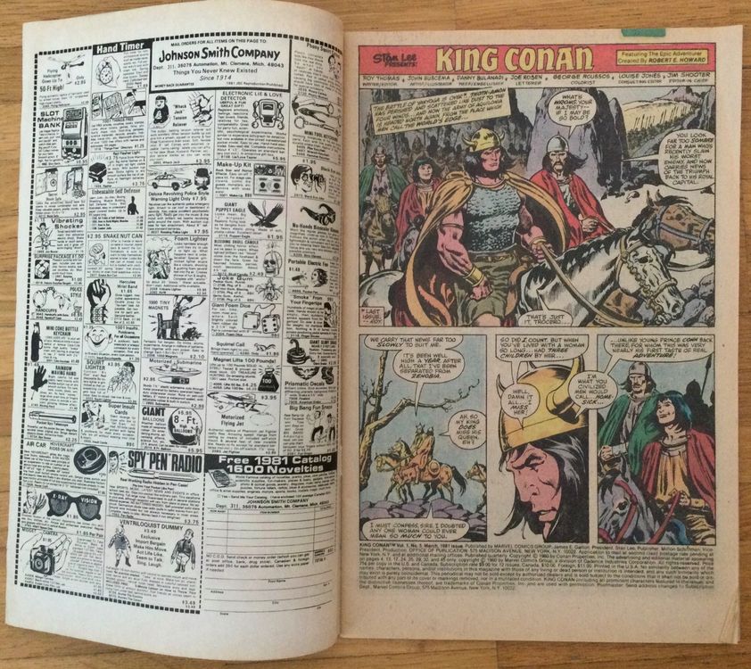 Conan the Barbarian / King Conan - Marvel Comics | Kaufen auf Ricardo