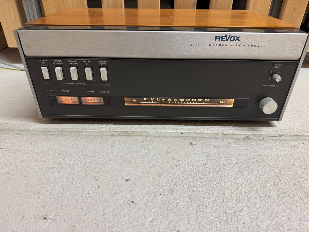 Revox A 76 Tuner (Gebraucht) in Zürich für CHF 80 – nur Abholung auf ...
