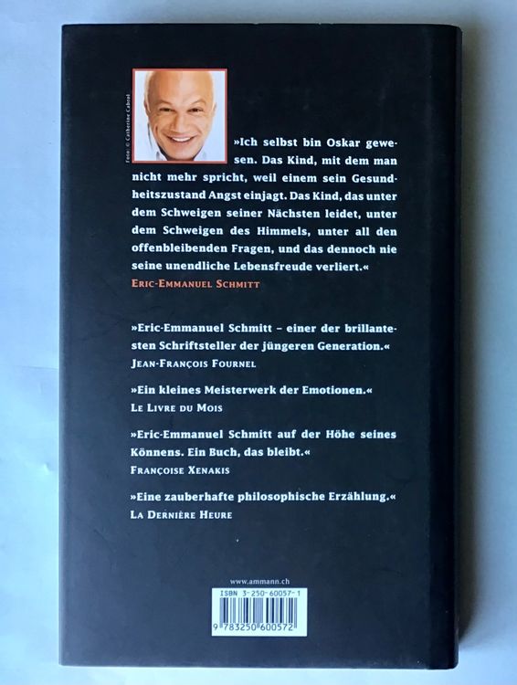 Oskar und die Dame in Rosa (von Éric-Emmanuel Schmitt) (Gebraucht) in ...