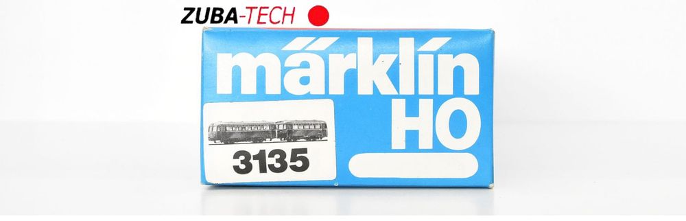Märklin 3135 Schienenbus +Beiwagen H0 WS Analog mit OVP (Gebraucht) in ...