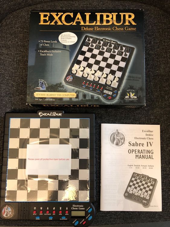 Schachcomputer Excalibur Sabre IV (Neu und originalverpackt) in Zürich ...