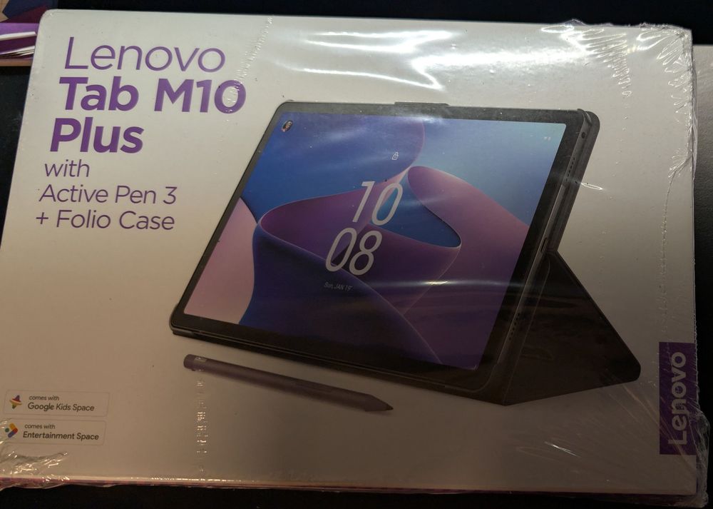 Lenovo Tab M10 Plus (3. Gen), 4G, 6GB, 128GB, Case, Pen (Neu und ...