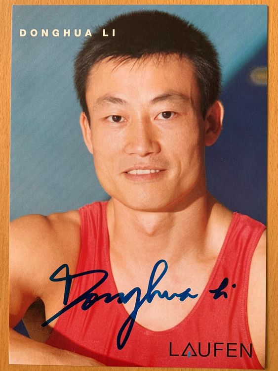 ORIGINAL AUTOGRAMM KARTE DONGHUA LI (Gebraucht) in Remigen für CHF 2 ...
