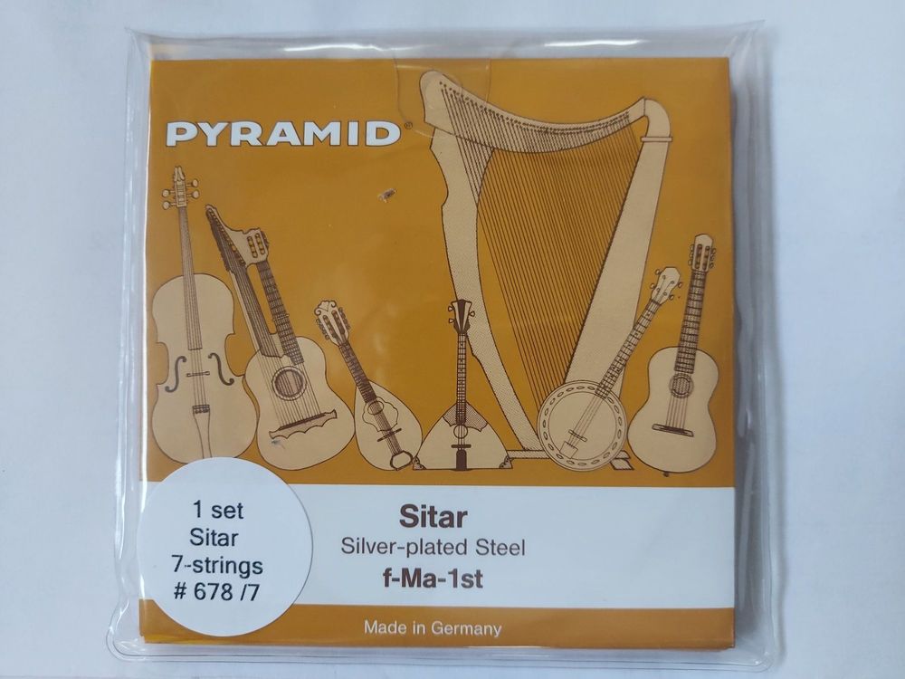 Kompletter Spielsaitensatz für Sitar Pyramid No.678/7 | Kaufen auf Ricardo