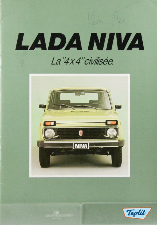 NEUWAGEN PROSPEKT - LADA NIVA 1600 4X4 - WAS 2121 - 1985 | Kaufen auf Ricardo
