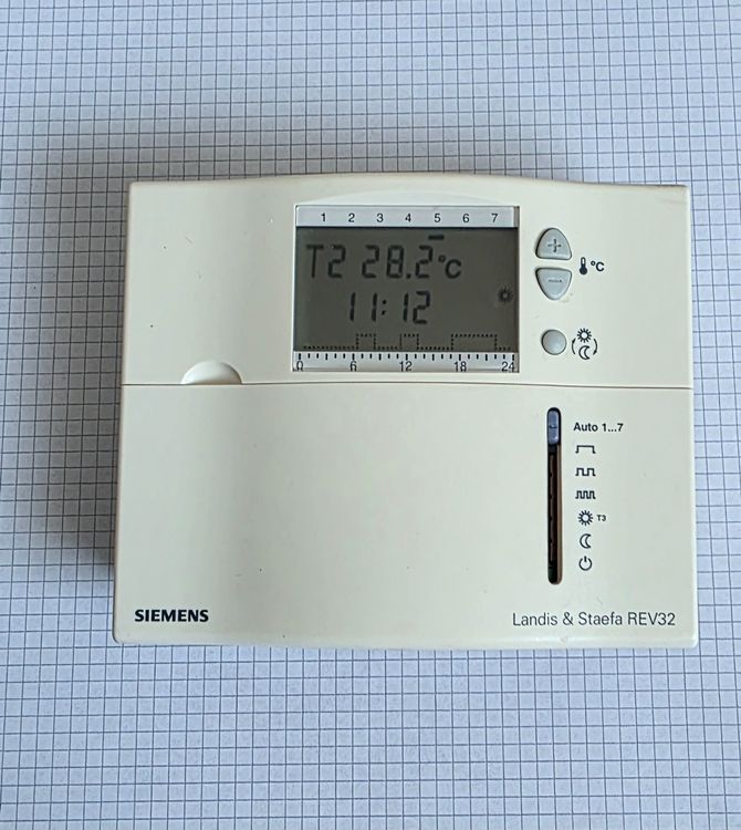 Temperaturregler für Heizung: Siemens/Landis & Gyr REV32 (Gebraucht) in ...