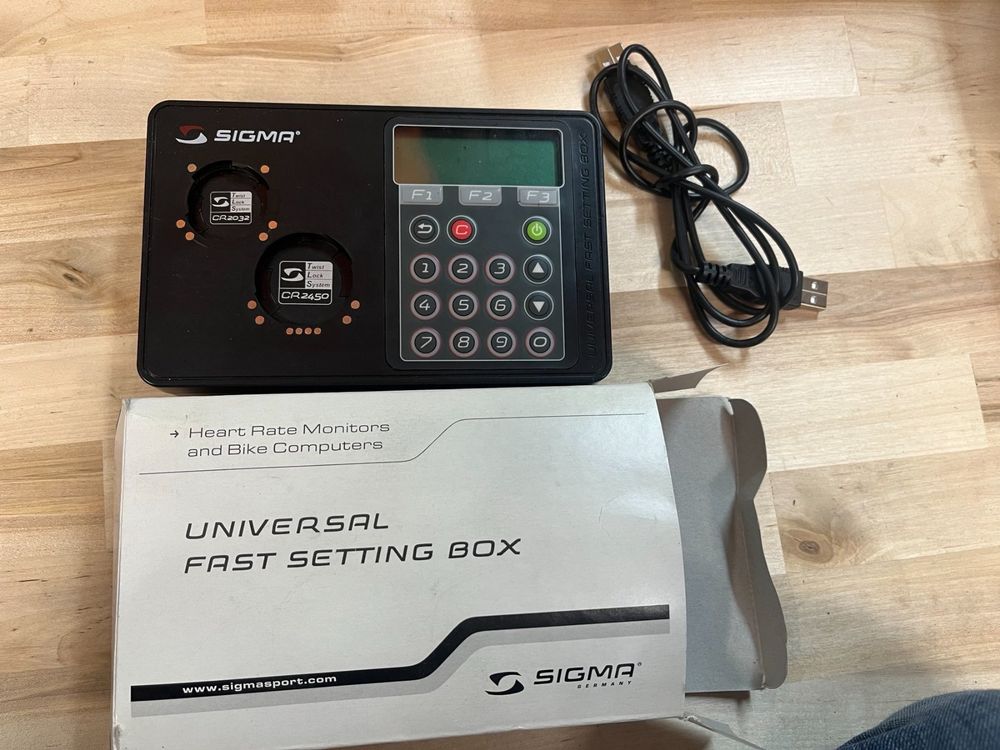 Sigma Universal Fast Setting Box | Kaufen auf Ricardo