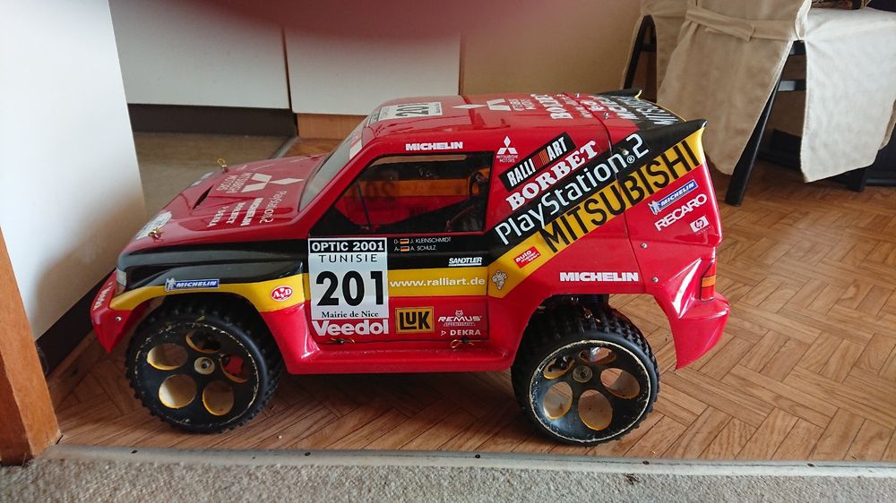 FG Marder 1:5 Alu, 26ccm 2WD, Pajero Jutta Kleinschmidt (Gebraucht) in ...