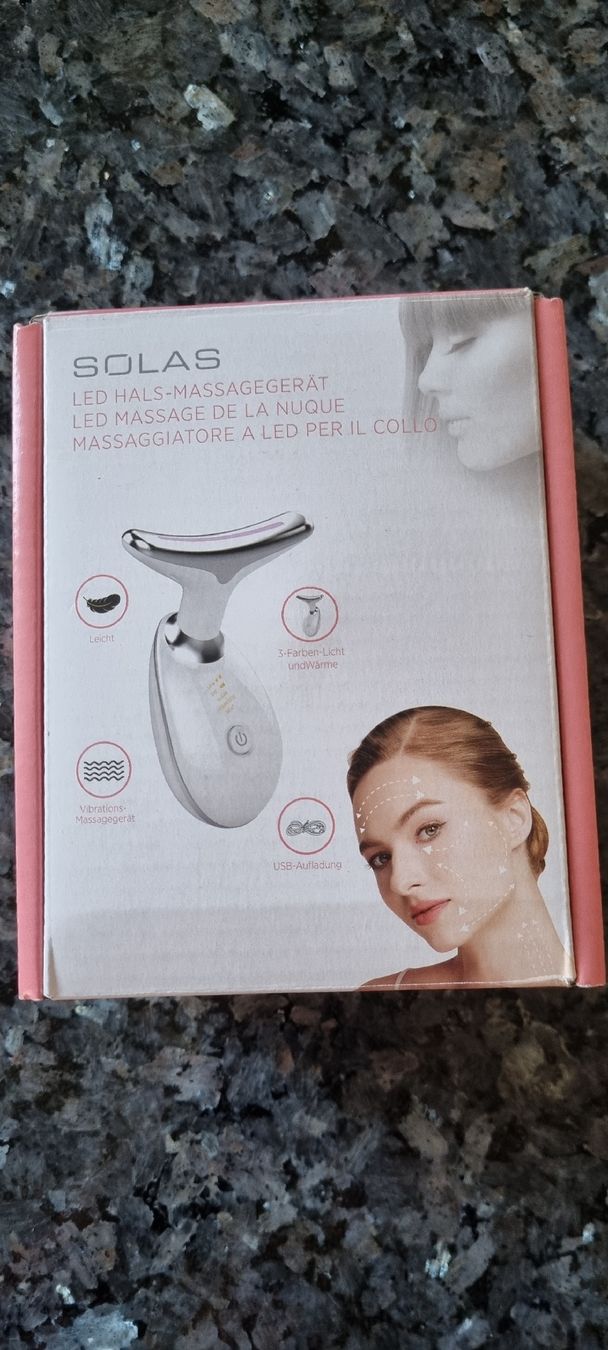 SOLAS LED Hals-Massagegerät - Entspannung für den Nacken!neu (Neu ...
