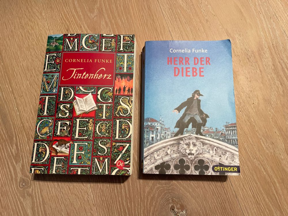 Tintenherz und Herr der Diebe von Cornelia Funke (Gebraucht) in ...