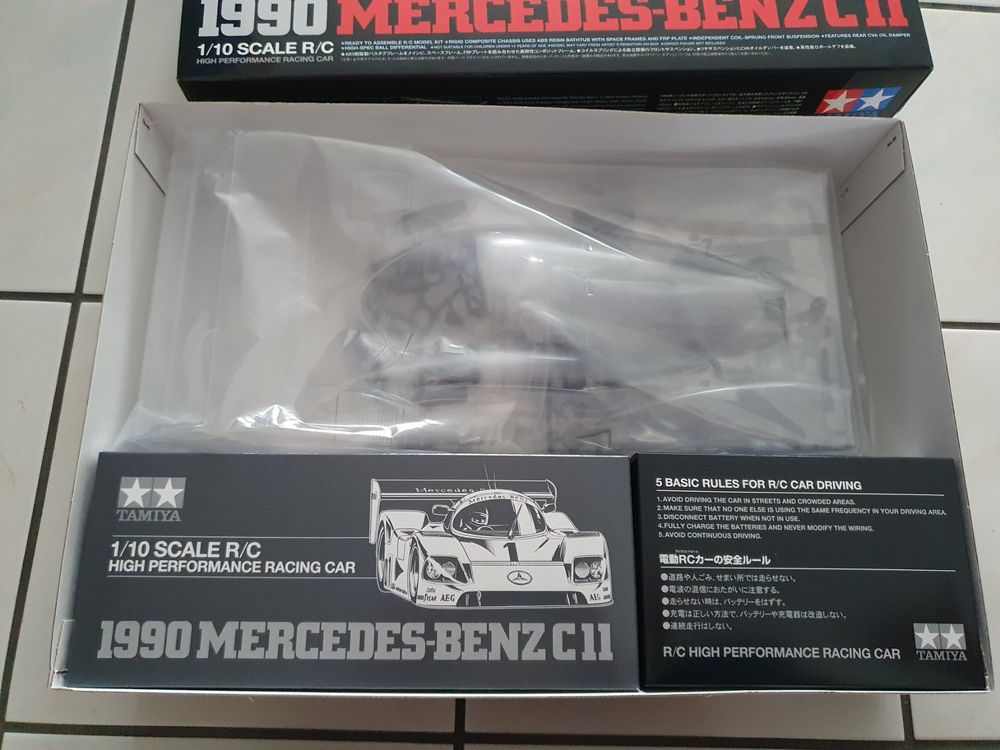 Tamiya 47484 Merceders-Benz C11 1990 (Neu und originalverpackt) in ...