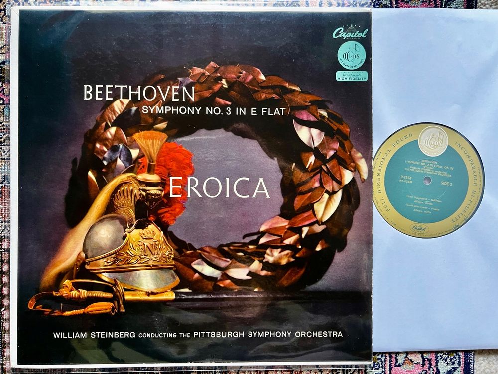 Beethoven "Eroica" Steinberg - Capitol LP GEWASCHEN '55 RAR (Gebraucht ...