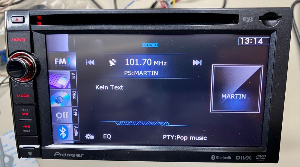 Pioneer AVIC-F840BT mit Bluetooth und Navi, Doppeldin (Gebraucht) in ...