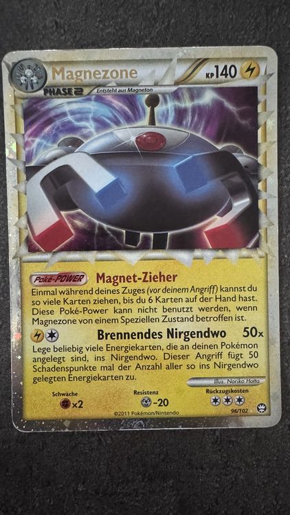 Magnezone Prime Holo, seltene Pokemon Karte - Top Zustand! (Neu (gemäss ...
