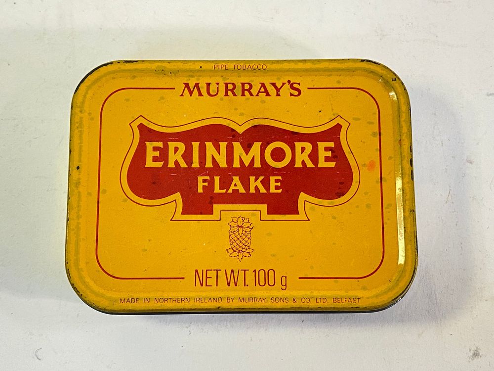 Vintage Blechdose, Tabakdose "Murray's Erinmore Flake" (Gebraucht) in ...