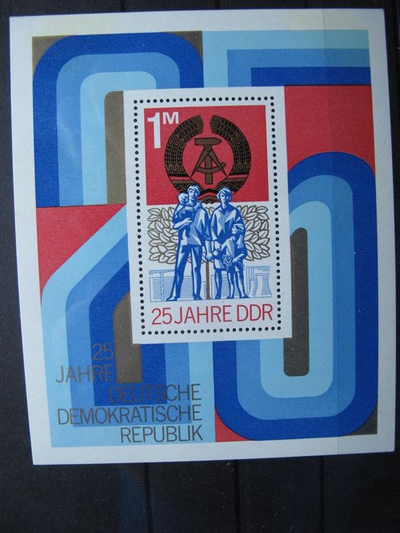 DDR 1974 25 Jahre DDR Block 41 ** | Kaufen auf Ricardo