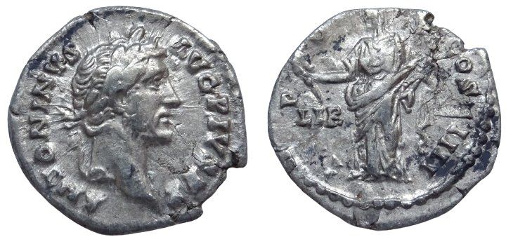 ANTONINUS PIUS silber denar (Gebraucht) in La Sarraz für CHF 39.9 – mit Lieferung auf Ricardo kaufen
