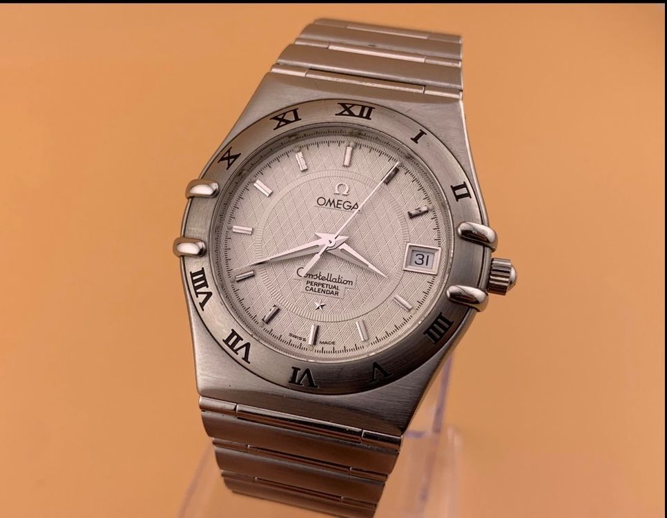 Omega Constellation Perpetual Kalender Herrenuhr (Gebraucht) in ...