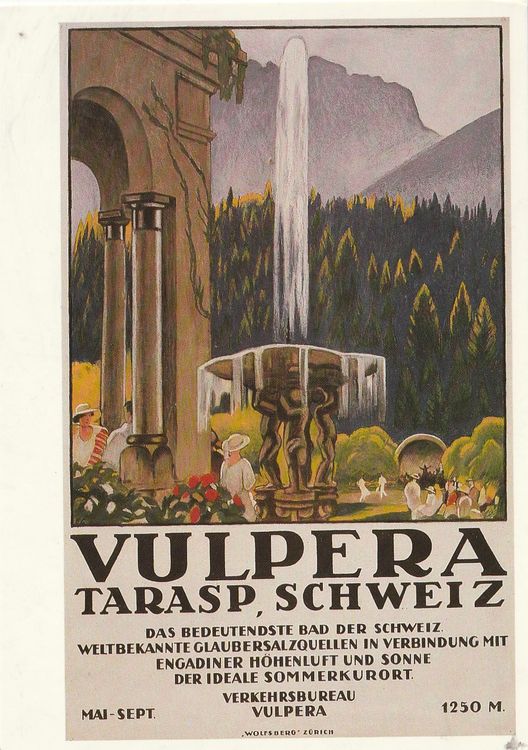 Tarasp - VUlpera Werbkarte (Gebraucht) in Lumbrein für CHF 2 – mit Lieferung auf Ricardo kaufen